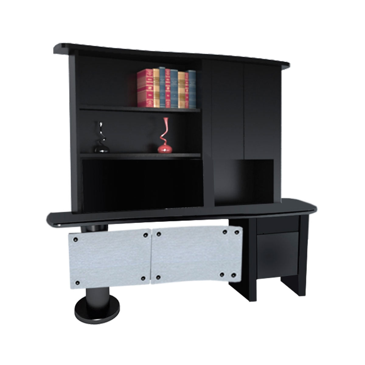 Librero Bolero en madera de alder